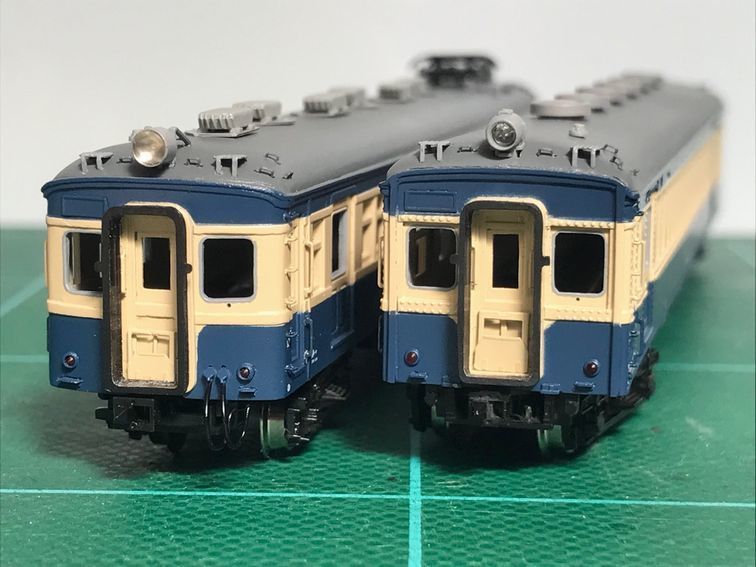 クモハ54007＋クハ47114（8）: Nゲージ模型作製日記